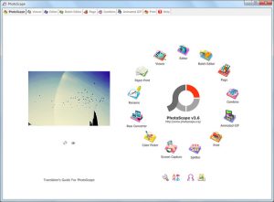 Program de fotografii gratis: Photoscape